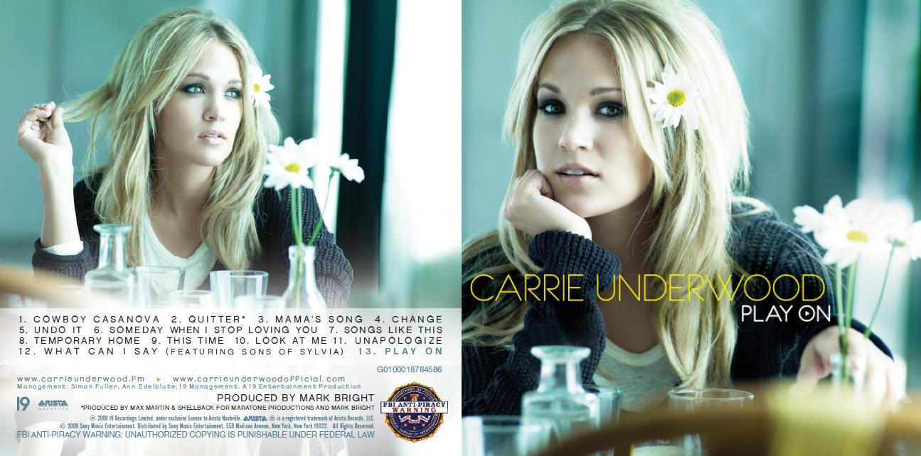 CD Booklets: Carrie Underwood - Play On (Digital Booklet)