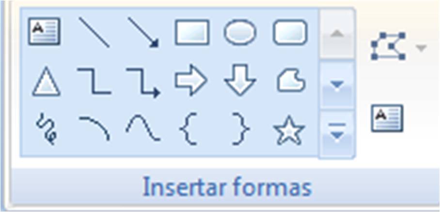 Menu Herramientas de Dibujo de Word 2007