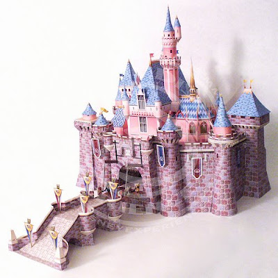 Papercraft, Origami and more: Sleeping Beauty Castle papercraft
