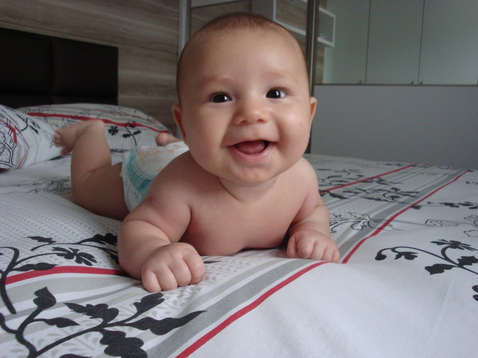 Nosso bebê - Gi e Jeff: 3 meses e meio