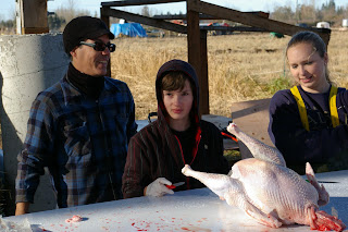 meat: Turkey processing class