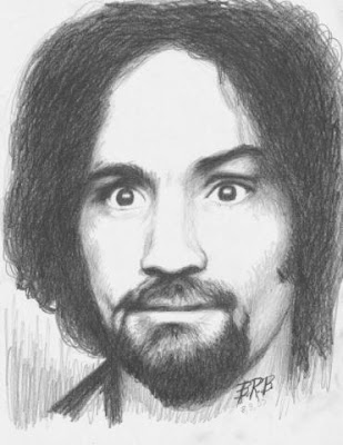 Graphite Pencil Portrait: Charles Manson