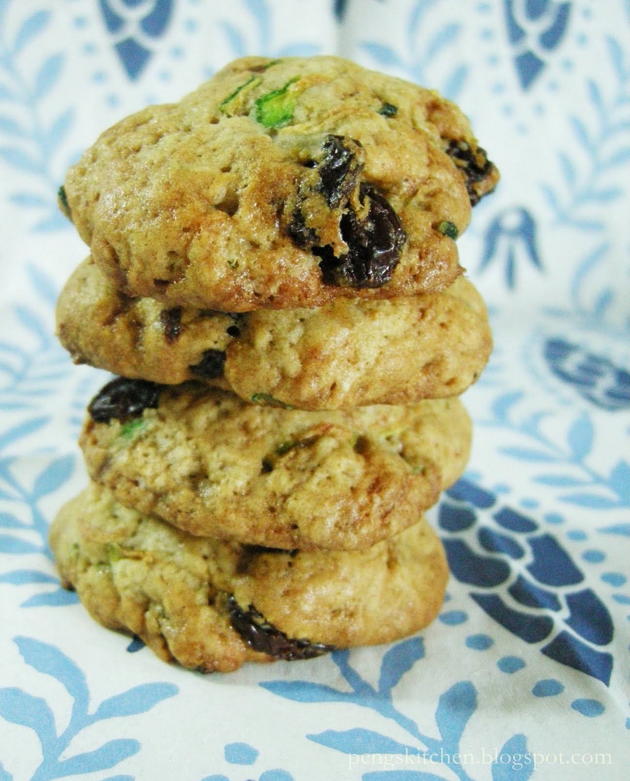 Peng's Kitchen: Zucchini Cookies