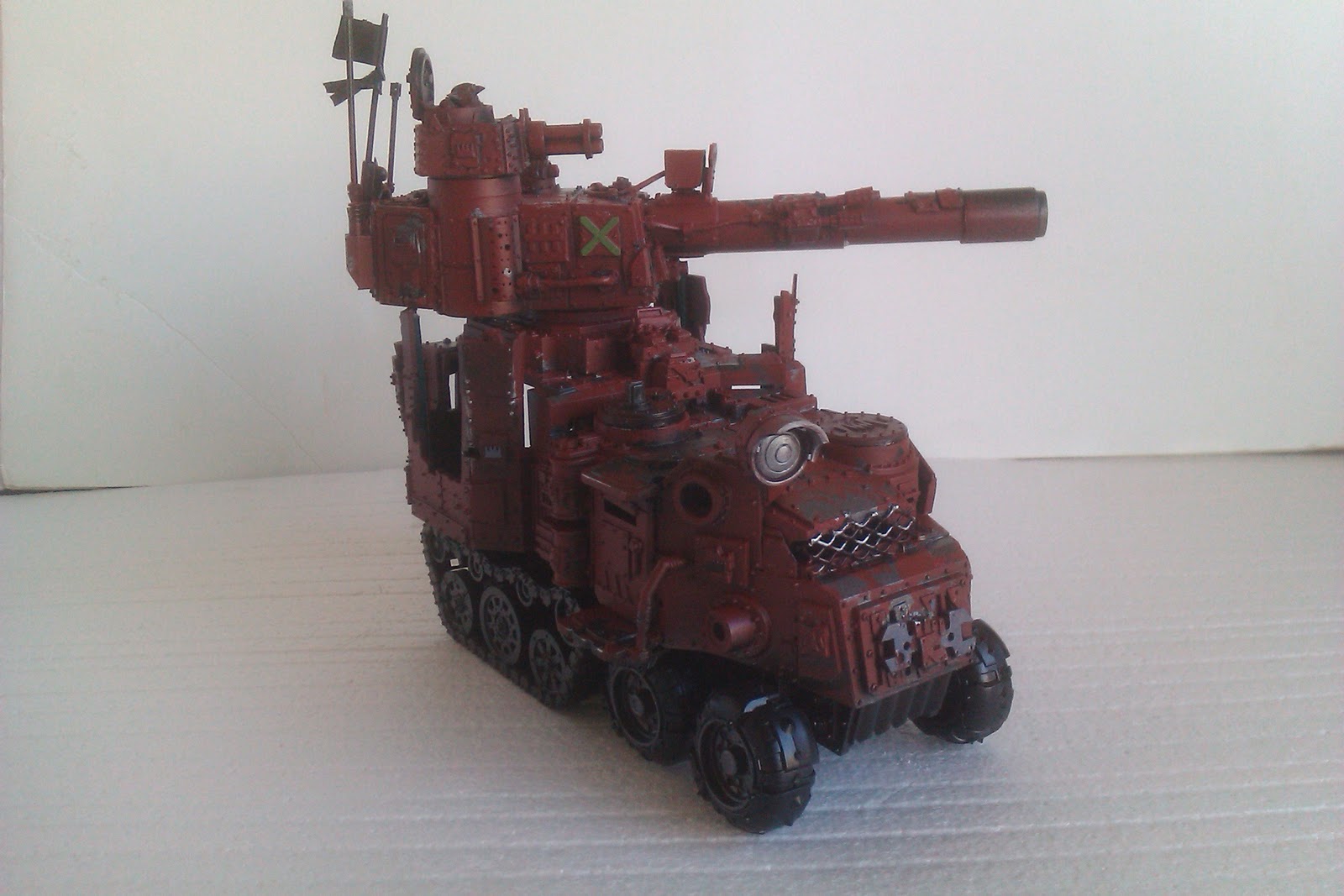 AddictedToStyrene: WH40K - Ork Battlewagon with KillKannon, a bit of ...