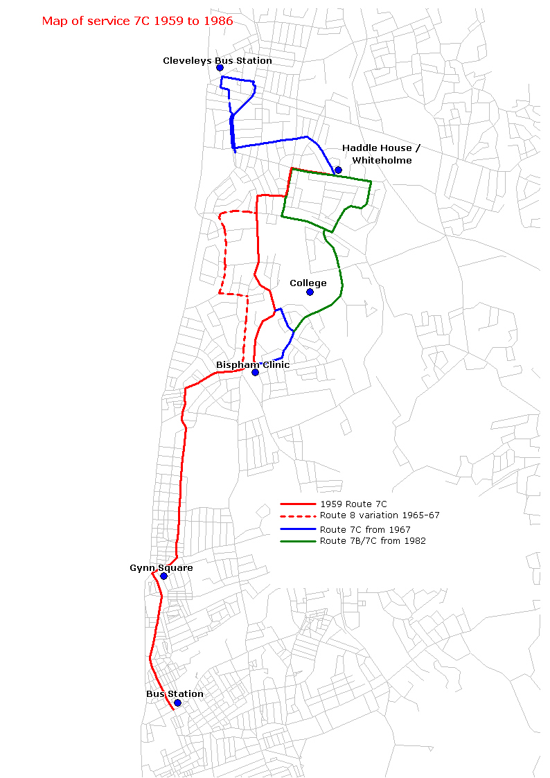 Fylde Bus Blog: Haddle House Estate