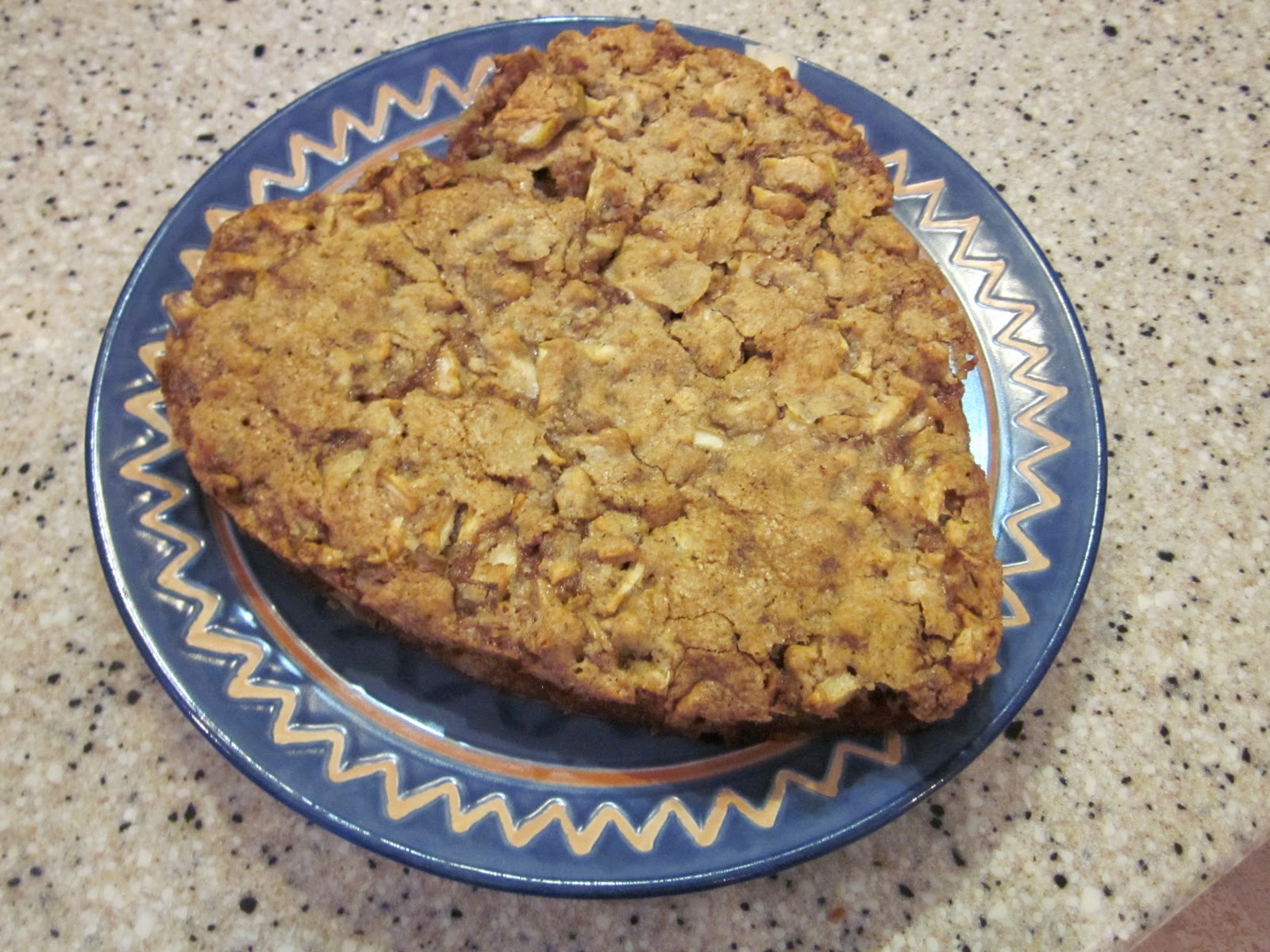 Venturous Vegan: Baba's Nobby Apple Cake