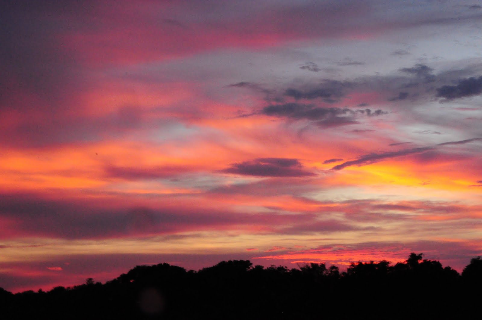 Dijea's Photo Blog: Day 246: Unedited Sunset