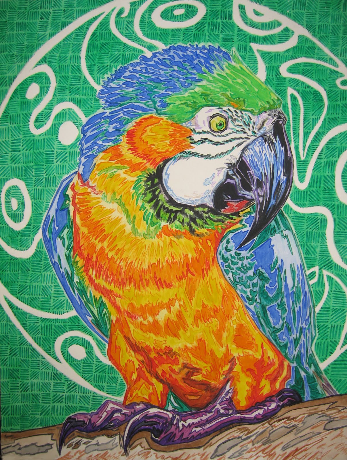 Damien T Mcdaniel: Paintings