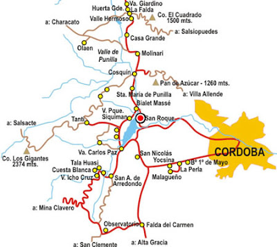Turismo Cosquín: Geografía