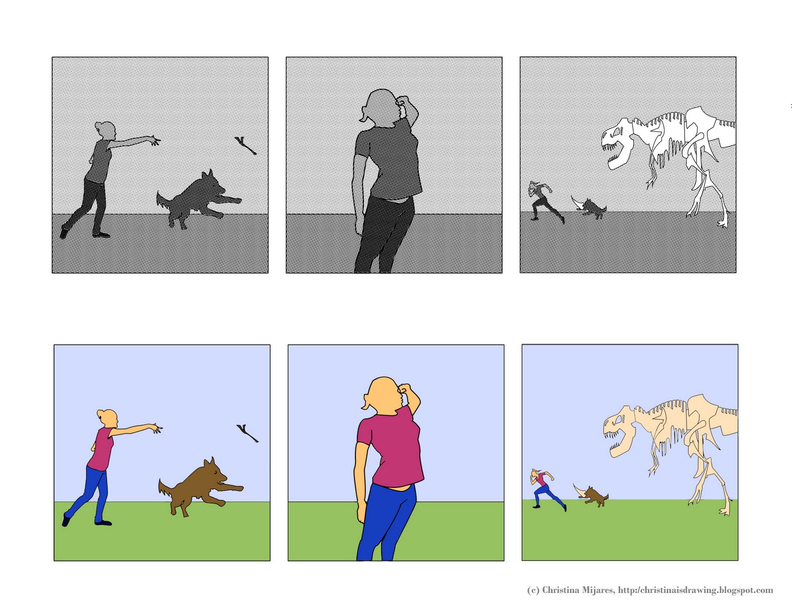 Christina's Sketchblog: Illustrator Assignment 2: Sequential/Technical Art