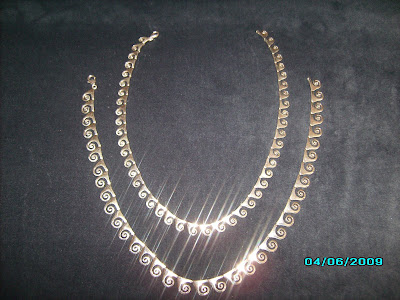 Joyas en plata griega: Collares con tipicos diseños griegos