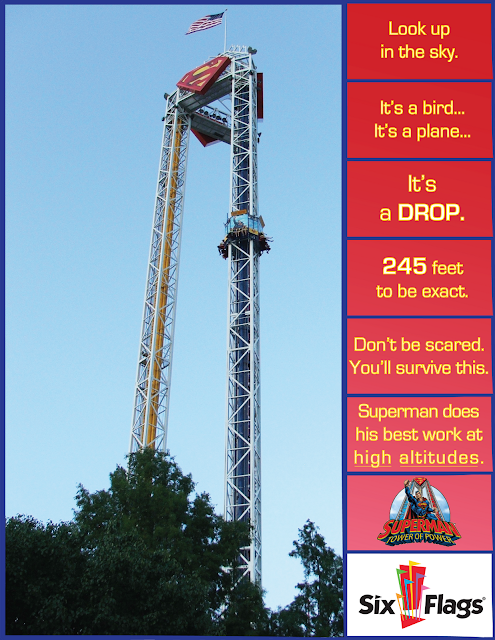 The Filaments: Six Flags 'Personalities' Campaign - 2 Ads