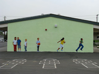 Christine Curry Coates Murals: Smiley Elementary School, Redlands