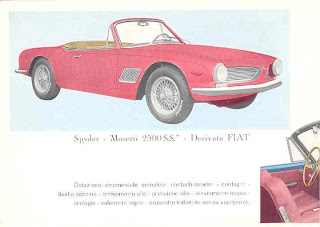 Auto italiana: Coupé Moretti 2500 SS