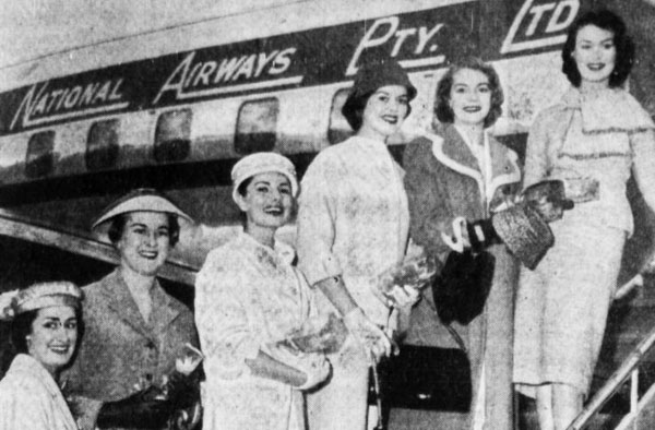 AUSTRALIAN BEAUTIES: 1957 MISS AUSTRALIA