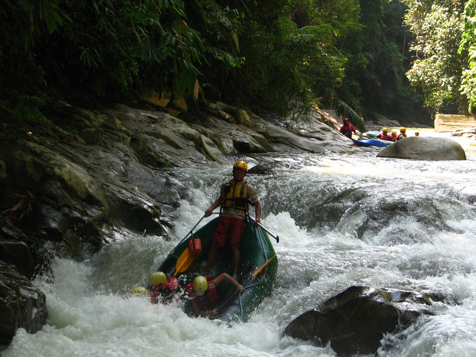 Stuck at Twelve: Uhuru White Water Rafting, Perak, Malaysia