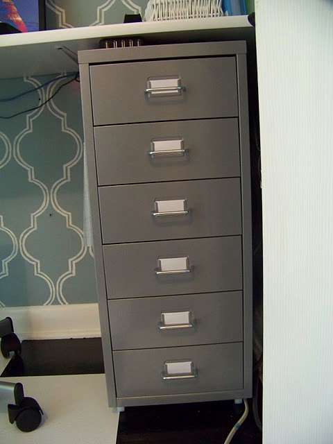Computer Closet Office Remodel | Remodelaholic