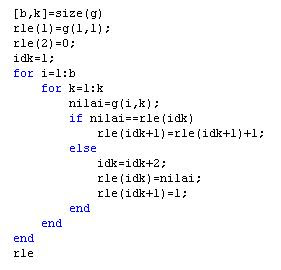 I am in English: Image compression with Run Length Encoding (RLE) Algorithm