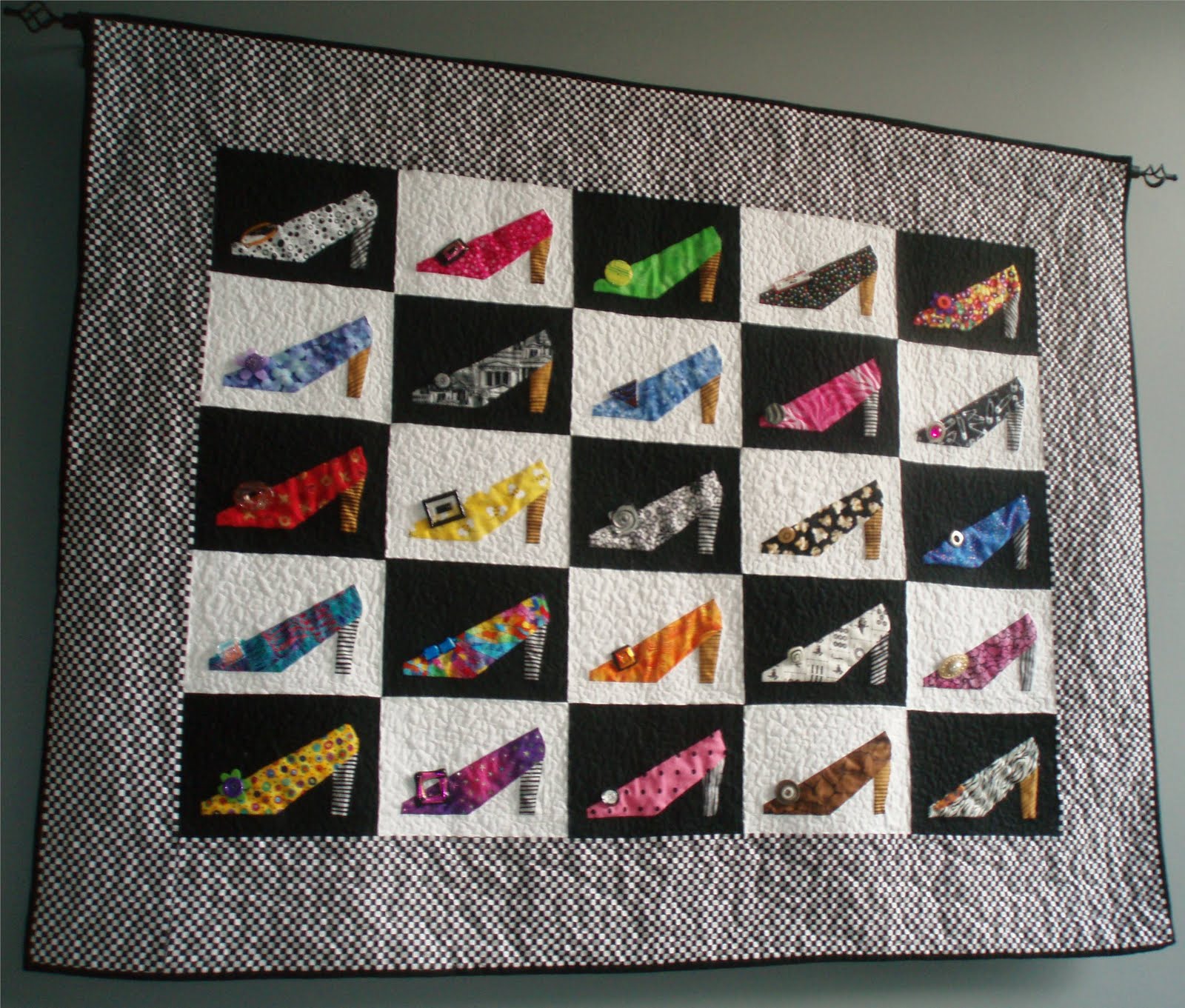 cre8fmom quilts: Shoe Collection photos