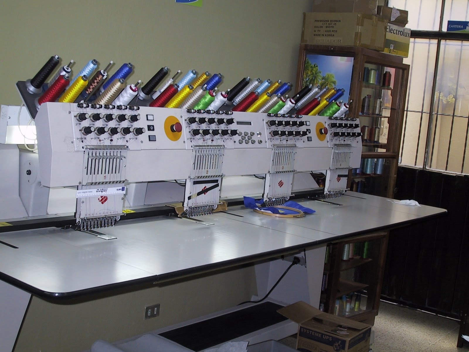 tu punto perfecto bordados MC: MAQUINA DE BORDADOS