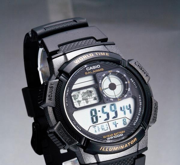 TIENDA PARA HOMBRE: Casio reloj de police AE-1000W/2000W