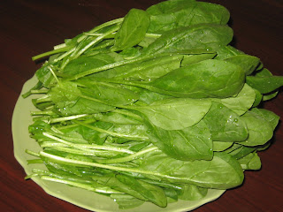 Taste of South India: Spinach / Palak Keerai / Keerai Masiyal