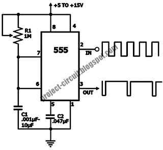 Free Project Circuit Diagram: Frequency Divider Circuit