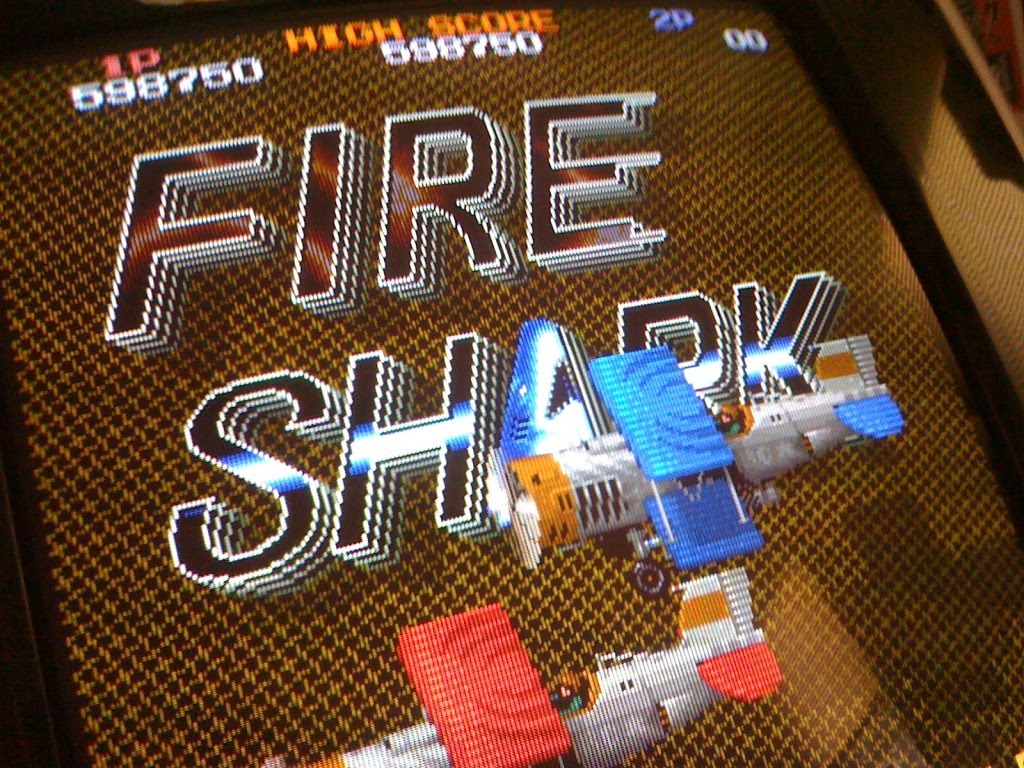 suicide bullets: Fire Shark - Toaplan - high score #1
