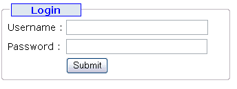 Create a login box with css, html