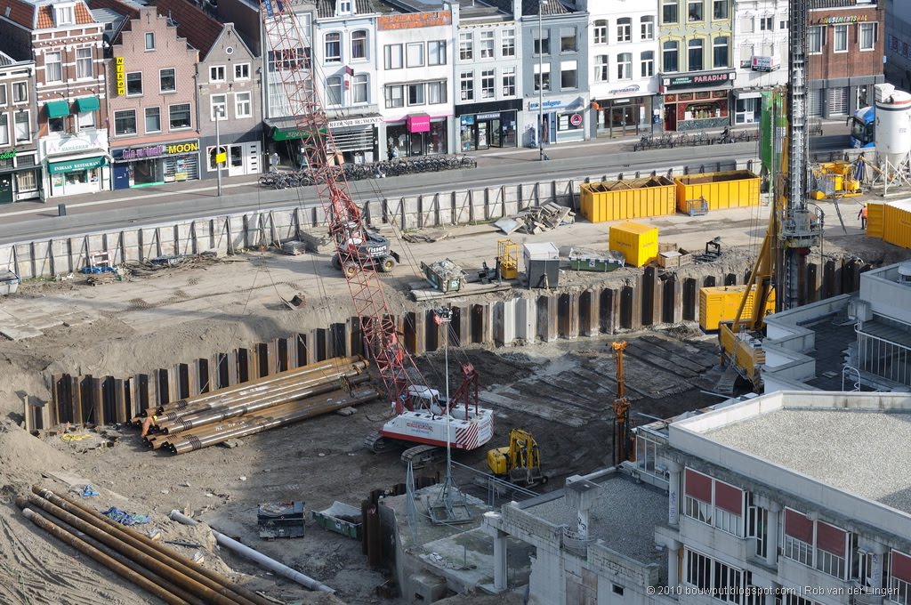 Bouw kelder - Bouwput Utrecht