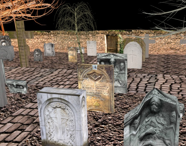Game Design: Grave yard scenes