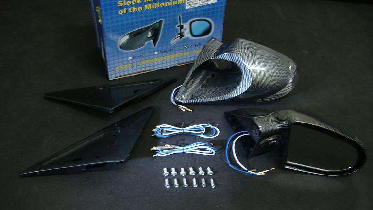 HYBRID POWER: carbon look M3 side mirror for civic eg ek ej rm95