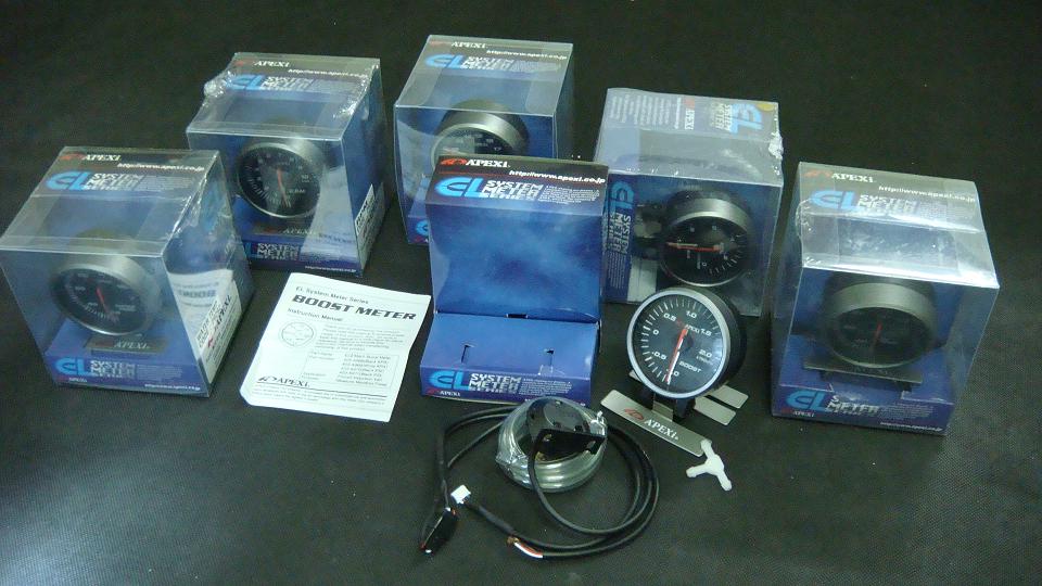 HYBRID POWER: apexi meter black face rm220/set