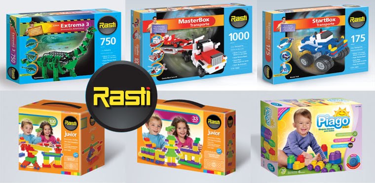 Lindo lío, juguetes didácticos: Creciendo con Rasti