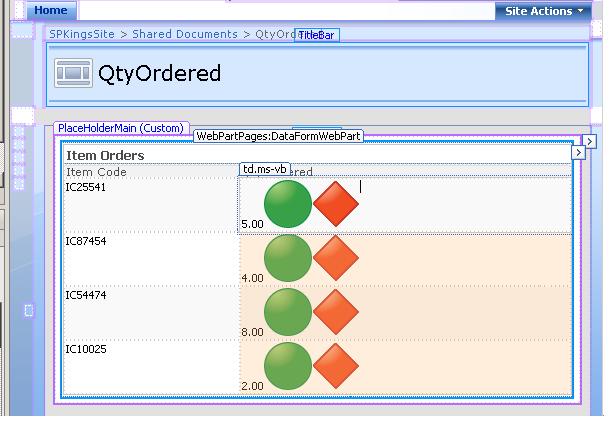 SharePoint Kings: Conditional Formatting using SharePoint Designer