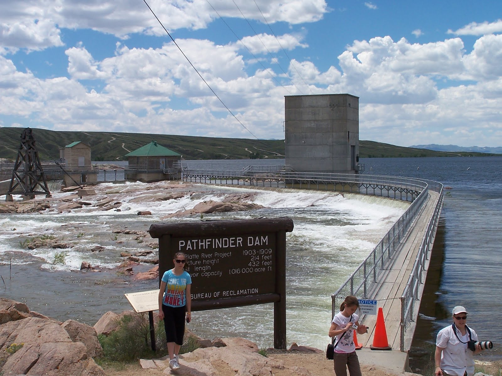 The Casper Cousins: Overflow at Pathfinder Dam