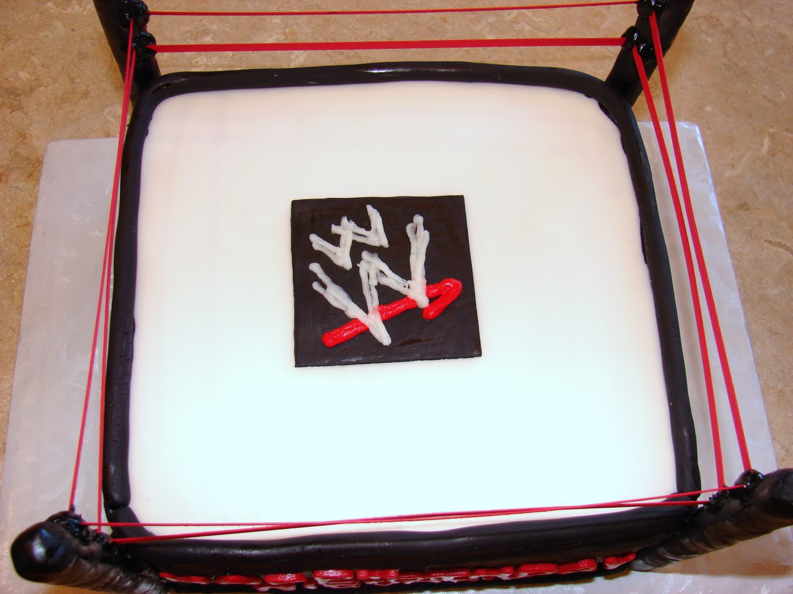 Ipsy Bipsy Bake Shop: WWE Cake