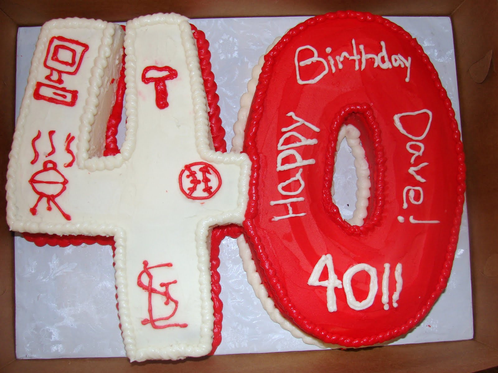 Ipsy Bipsy Bake Shop: 40 Cake