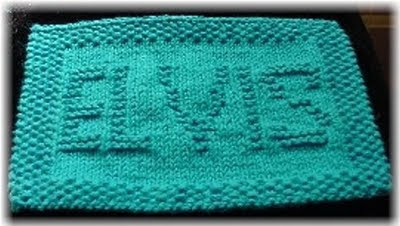 Marilyn's Knitting Heaven On Earth: Elvis(word)
