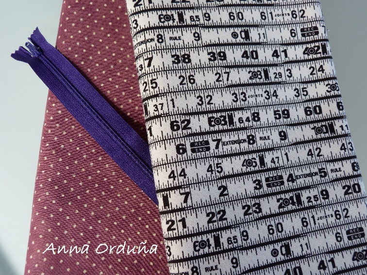 Patchwork en Casa - Patchwork with Love: Tutorial: Estuche con cremallera
