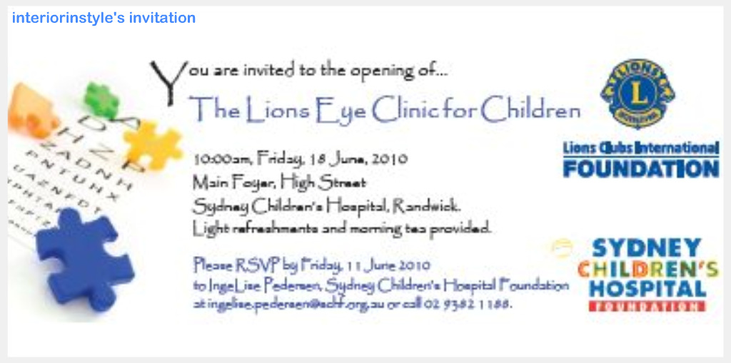 Hospital Opening Invitation