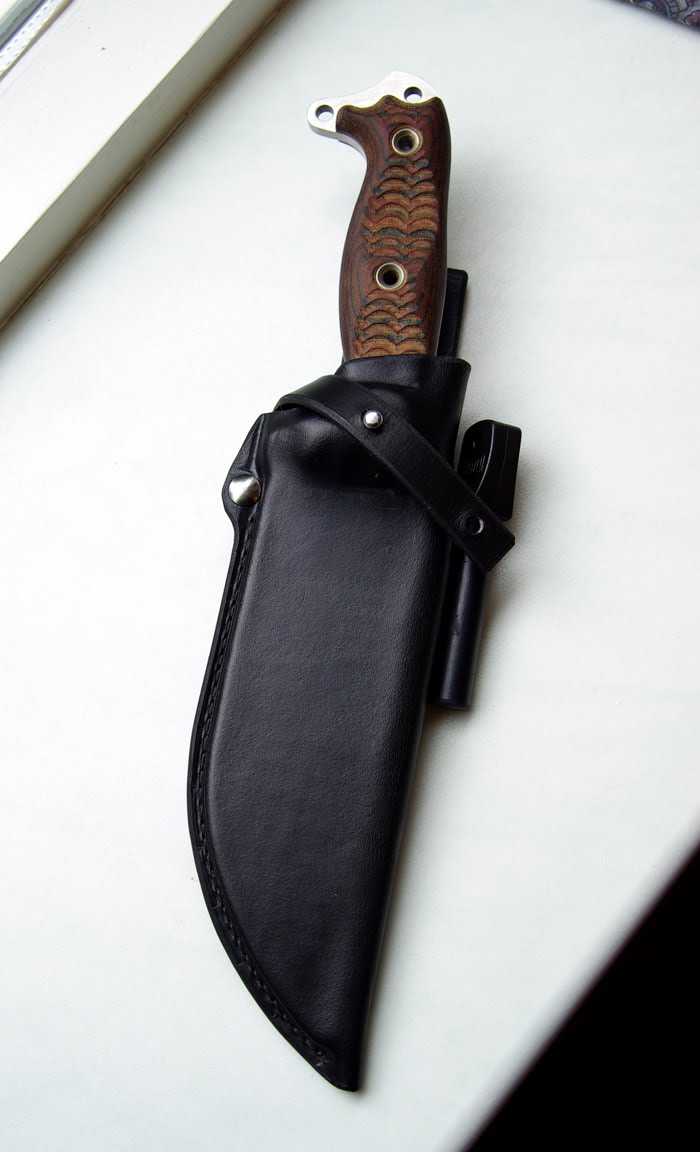 Sheaths for Knives: Kydex & Leather for Swamprat Ratweiler