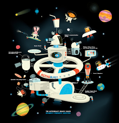 whoop dee do: The Astroblast Snack Shack