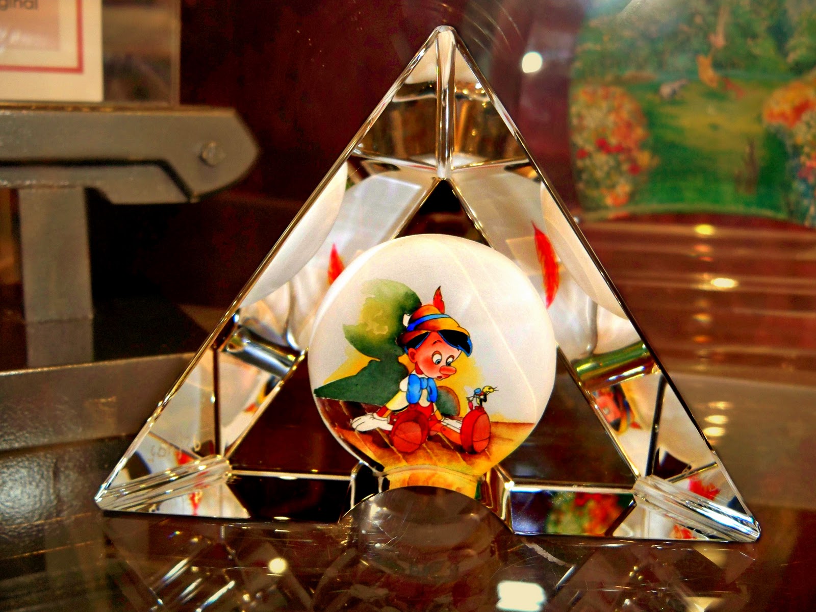 The Walt Disney World Picture of the Day: Disney Fine Art Glass [4 ...