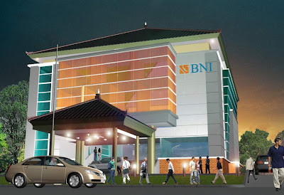 3D ARCHITECTURAL RENDERING: Proposed BNI Building