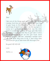 Debbie's Resource Cupboard: Magic reindeer Food, Christmas dust