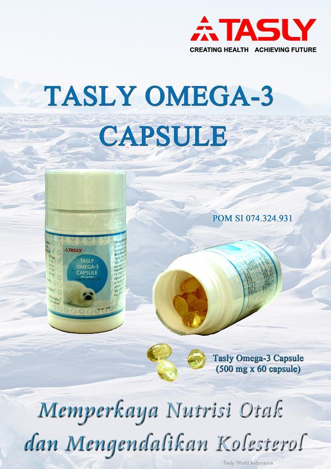 denindita ♡ serenada ♫ ♪: [Tasly] Omega 3 Capsule
