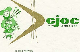 Mike Cleaver's Radio History: My Second Radio Station, CJOC Lethbridge, AB