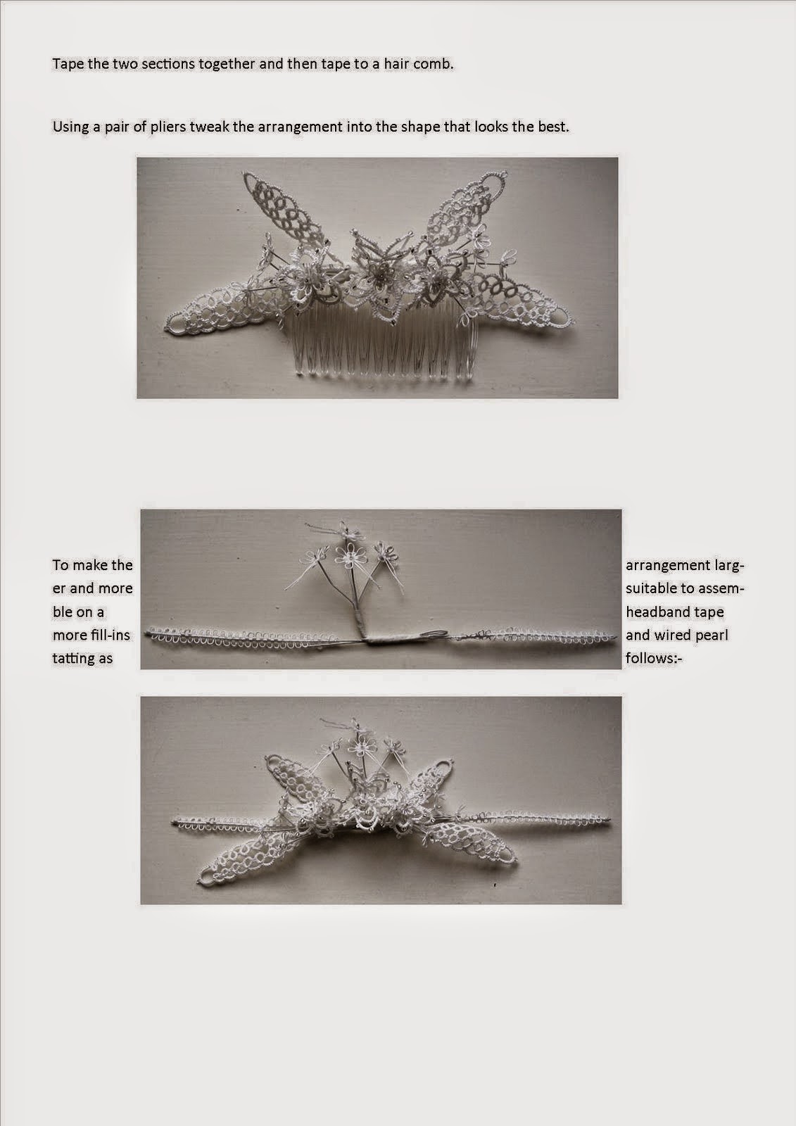 Tattyhead: Tatted Tiaras and Bridal Pieces