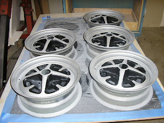 The Devine MG Diaries: Overdue Post - Rostyle Wheel Restoration